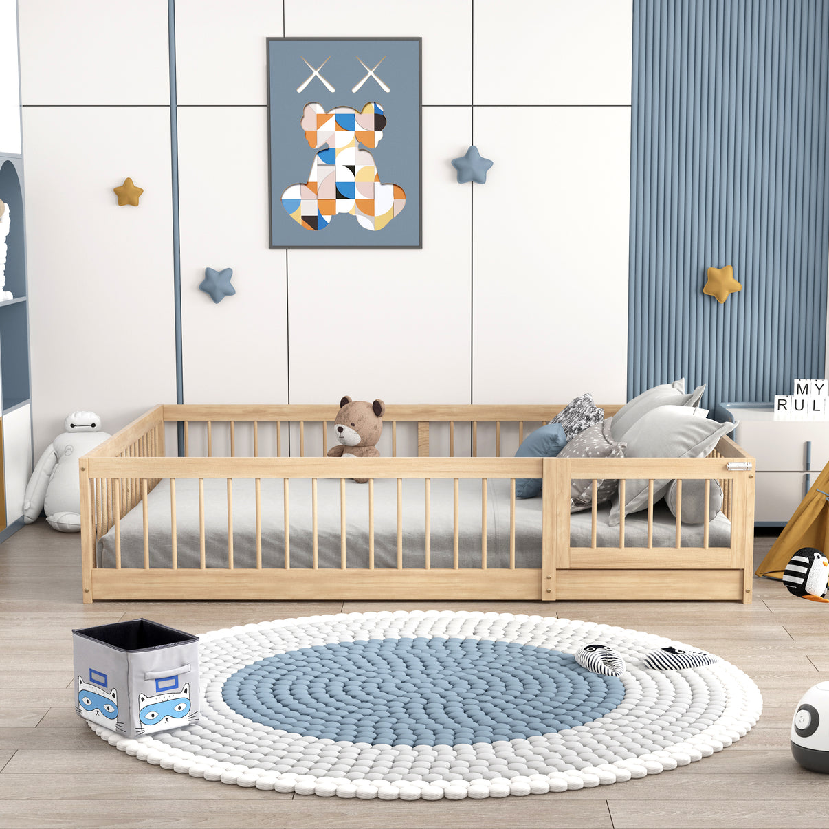 DREAM RAFT MONTESSORI NATURAL FLOOR BED FOR KIDS – Mimi Beds