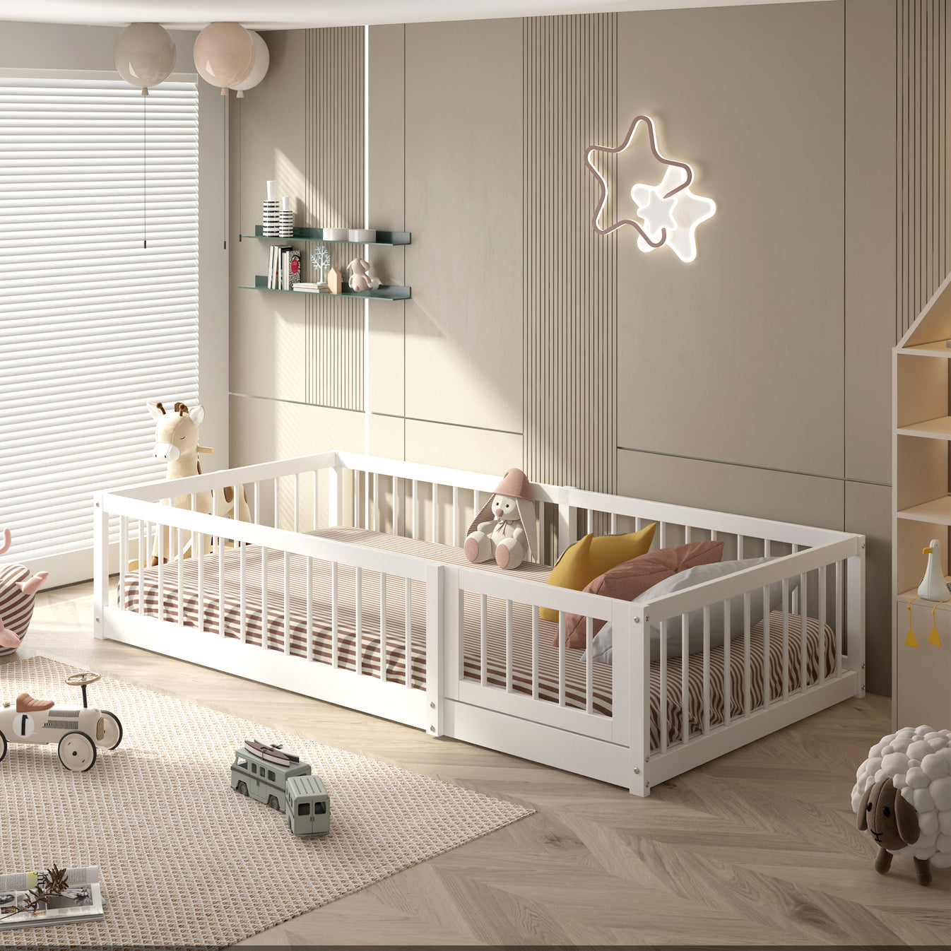 DREAM RAFT MONTESSORI FLOOR BED - TWIN SIZE – Mimi Beds